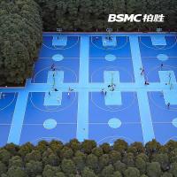 China In-situ Casting on Site Full SPU Basketball Court Durable UV Resistance High Shock Absorption Sports Court for sale