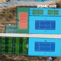 China Multifunctional Sports Flooring Durable Weather Resistance Suitable for Multiple Climates Sandwich SPU Sports Court System for sale