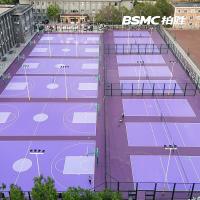 China Outdoor Multipurpose Sports Surface Material UV Wear Weather Resistance 10 Years Durability Multipurpose Sports Court for sale