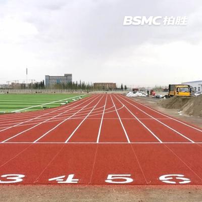 China 13mm Prefabricated Running Track World Athletics Certified Professional Athletic Track for sale
