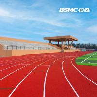 China World Athletics Certified 13mm Prefabricated Running Track Professional Stadium Use Tartan Rubber Track for sale