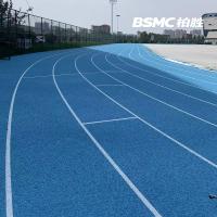 China Permeable Spray Coat Running Track 13mm PU Athletic Track for School Sports Ground for sale