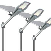 China IP65 Waterproof Aluminium Split Solar LED Street Light Remote Control 100W 200w 300w 400w for sale