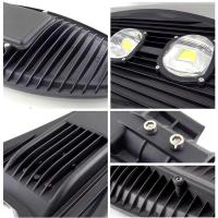 China COB Integrated Outdoor LED Street Light 3000 - 6000K IP65 Street Lamp With Pole for sale