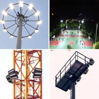 China High Lumen Outdoor LED Flood Light Adjustable Angle IP65 Die Cast Aluminum 150w 300w 6500K for sale