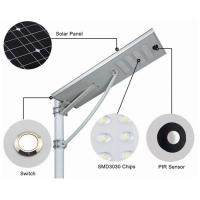 China Integrated Solar LED Street Light 30W - 200W For Outdoor Lighting for sale