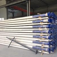 China Ground Mounted Buried LED Street Light Pole 355MPA 4 - 12m Installation Height for sale