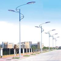 China Ground Mounted Buried LED Street Light Pole 355MPA 4 - 12m Installation Height for sale
