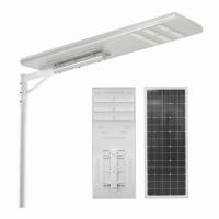China Symmetric / Asymmetric Solar LED Street Light 3000 - 18000lm 120 Degree Beam Angle for sale