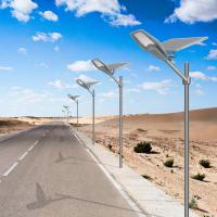 China 6000K Integrated Solar Lighting 8-10m Sensing Distance for sale