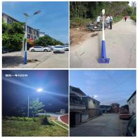 China Waterproof Ip65 Outdoor Solar Panel Road Lamp 100w 200w 300w 400w Sensor Motion Led Street Light From Guangdong for sale