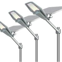 China Waterproof Ip65 Outdoor Solar Panel Road Lamp 100w 200w 300w 400w Sensor Motion Led Street Light From Guangdong for sale