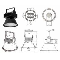China High Mast Led Flood Light 400w Stadium Projector Lamp 5 Years Warranty Outdoor Indoor Light for sale