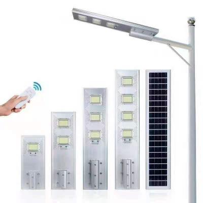 China Aluminum Alloy Automatic Led Integrated 60w 100w Solar Led Street Light -20℃~+60℃ for sale