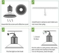 China 5 Years Warranty Longer Lifespan High Lumen Led High Bay Light For Stadium Workshop for sale