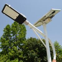 China Solar Energy Aluminum Alloy Powered Street Light 150lm/W for sale