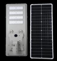 China Aluminum Alloy Integrated Solar Lighting All In One Solar Lamp Street 200w 11200lm Flux for sale
