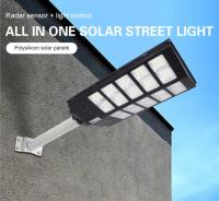 China 1000W Led Solar Security Lights Outdoor Garden Solar Light High Lumen With Motin Sensor for sale