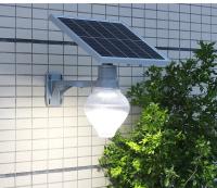 China Modern Waterproof 10w Solar Powered Led Wall Light Ip65 Solar Peach Light Outdoor Garden Light for sale