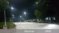 China Time Control Outdoor Solar Powered Led Street Lights High Power 18v / 140w Solar Panel for sale