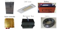 China 12v / 60ah Outdoor Solar Led Lights With Time Control Lifepo4 Battery for sale
