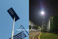 China 18V/140W Solar LED Street Light Outdoor Wireless Motion Sensor Light For 25-30m Distance Mounting Height for sale