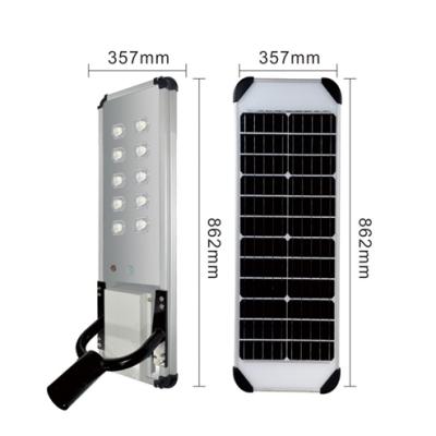 China 50/60hz Outdoor Led Street Light With Lithium Iron Phosphate Battery Cri >80 for sale