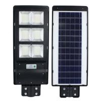 China IP65 Waterproof Motion Induction ABS Outdoor Street Light 50W 100W 150W 200W 250W 300W All In One LED Solar Street Light for sale