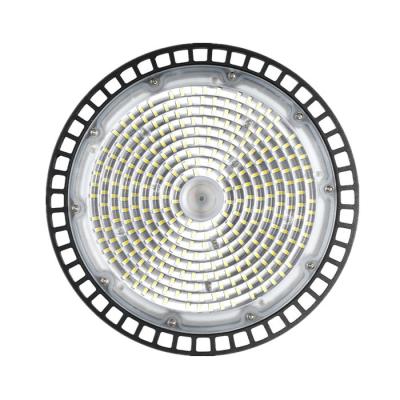 China 160lm/W Warehouse Workshop Industrial Factory UFO Ultrathin LED High Bay Lighting Adjustable Beam Angle for sale