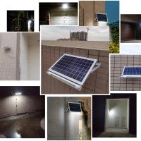 China 60W 80W 100W 150W Solar LED Floodlight Outdoor For Wall Light IP65 Led Tube Light Fluorescent With Solar Panel for sale