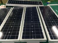 China IP65 Waterproof All In One Integrated Commercial Solar System Streetlight Double Side for sale