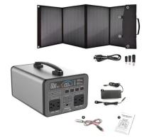 China Solar Energy System With UPS For Outdoor Camping Portable Power Bank Solar Generator for sale