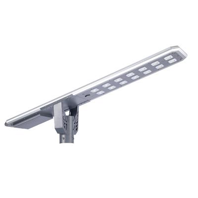 China Automatic 6000lm All In One Solar Powered LED Street Panel Lights for sale