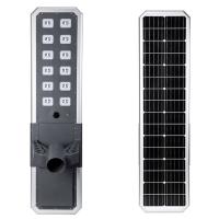 China Automatic 6000lm All In One Solar Powered LED Street Panel Lights for sale