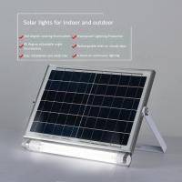 China Cheap Solar LED Lights Indoor Garage Wall Lights Cool White Light With Solar Panel for sale