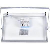 China Cheap Solar LED Lights Indoor Garage Wall Lights Cool White Light With Solar Panel for sale