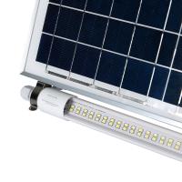 China Cheap Solar LED Lights Indoor Garage Wall Lights Cool White Light With Solar Panel for sale