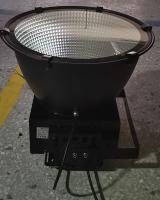 China Brightest Round Spot LED Waterproof 400w Outdoor Outside Black Floodlight With Carton Box for sale