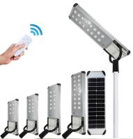China Waterproof 60W 80W 100W 160W Integrated Solar Street Light With Remote Control All In One Led Solar Street Lamp for sale