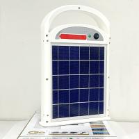 China Outdoor Solar Lights With USB Charger 100W Black White Portable Solar Flood Light With Bluetooth for sale