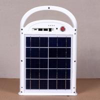 China Outdoor Solar Lights With USB Charger 100W Black White Portable Solar Flood Light With Bluetooth for sale