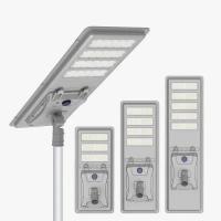 China 12V DC Integrated Solar Street Lamp 170 Lm/W Aluminum Shell LED Street Light for sale