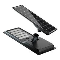 China 60W 80W 100W  Solar LED Street Light High Power 150LM/W 6000K IP65 Black Shell Street Lamp for sale