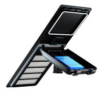 China Die Cast Aluminum Automated Solar LED Street Light With Energy Saving Benefits for sale