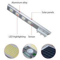 China Aluminum Alloy Shell Integrated Solar Street Light SMD5730 IP65 6500K 50W 100W 150W for sale