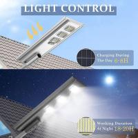 China Aluminum Alloy Shell Integrated Solar Street Light SMD5730 IP65 6500K 50W 100W 150W for sale