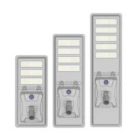 China Intelligent Automated Solar LED Street Light With Color Temperature Adjustment for sale