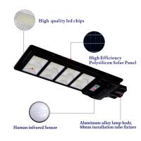 China High Luminous Flux Solar Powered LED Street Light With Lithium Iron Phosphate Battery for sale
