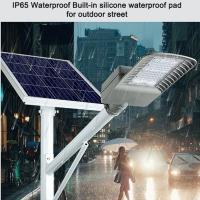 China 130 - 150LM/W Lumen Lithium Battery Solar Powered Street Lamp For Outdoor Lighting for sale