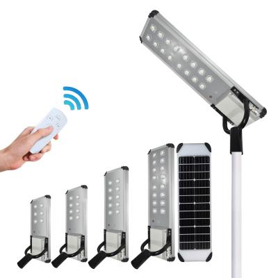 China Remote Control Radar Sensor Solar Powered LED Street Light FCC Certified for sale